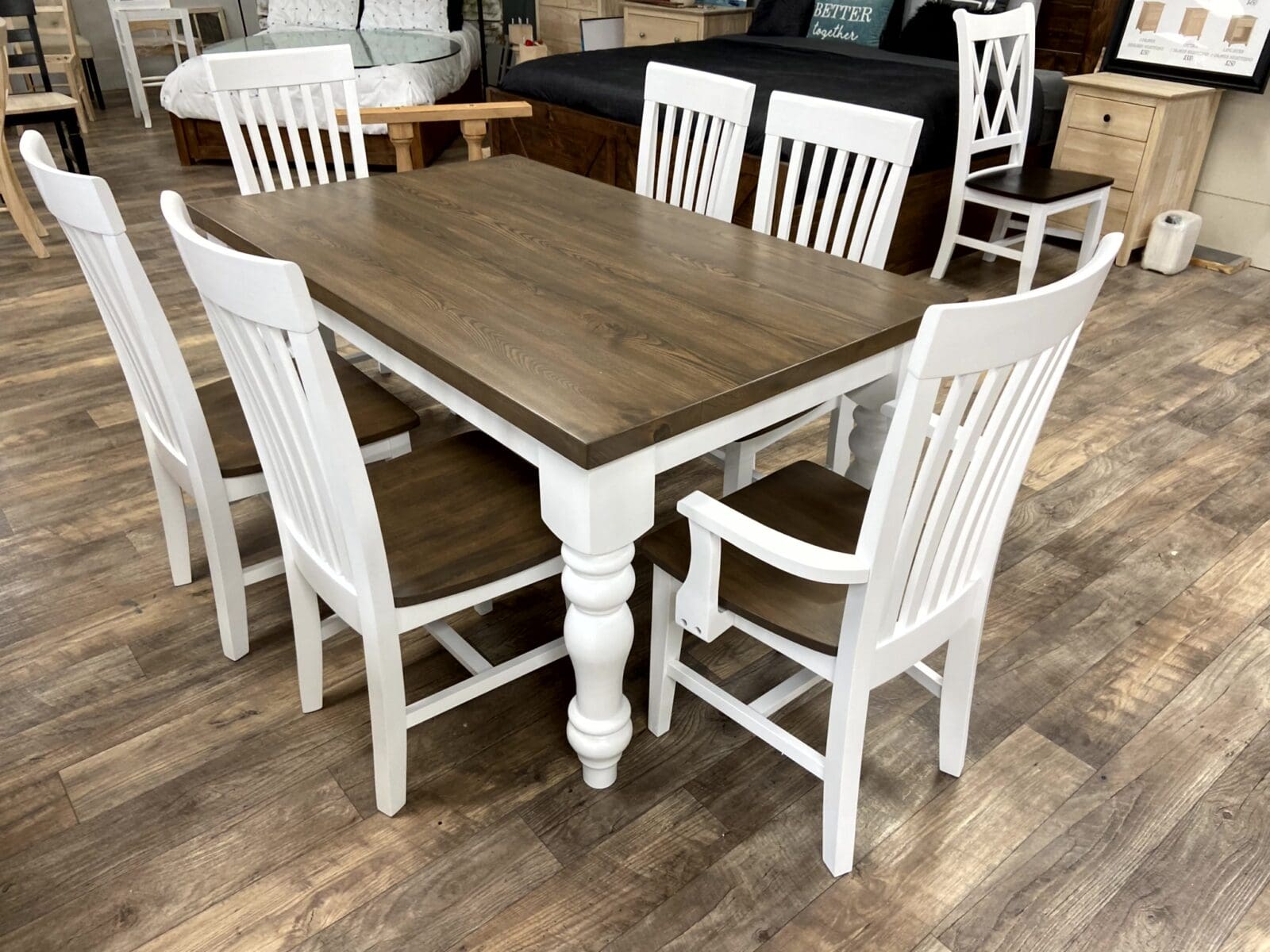 Bistro Turned Dining Table - TMF Design Center